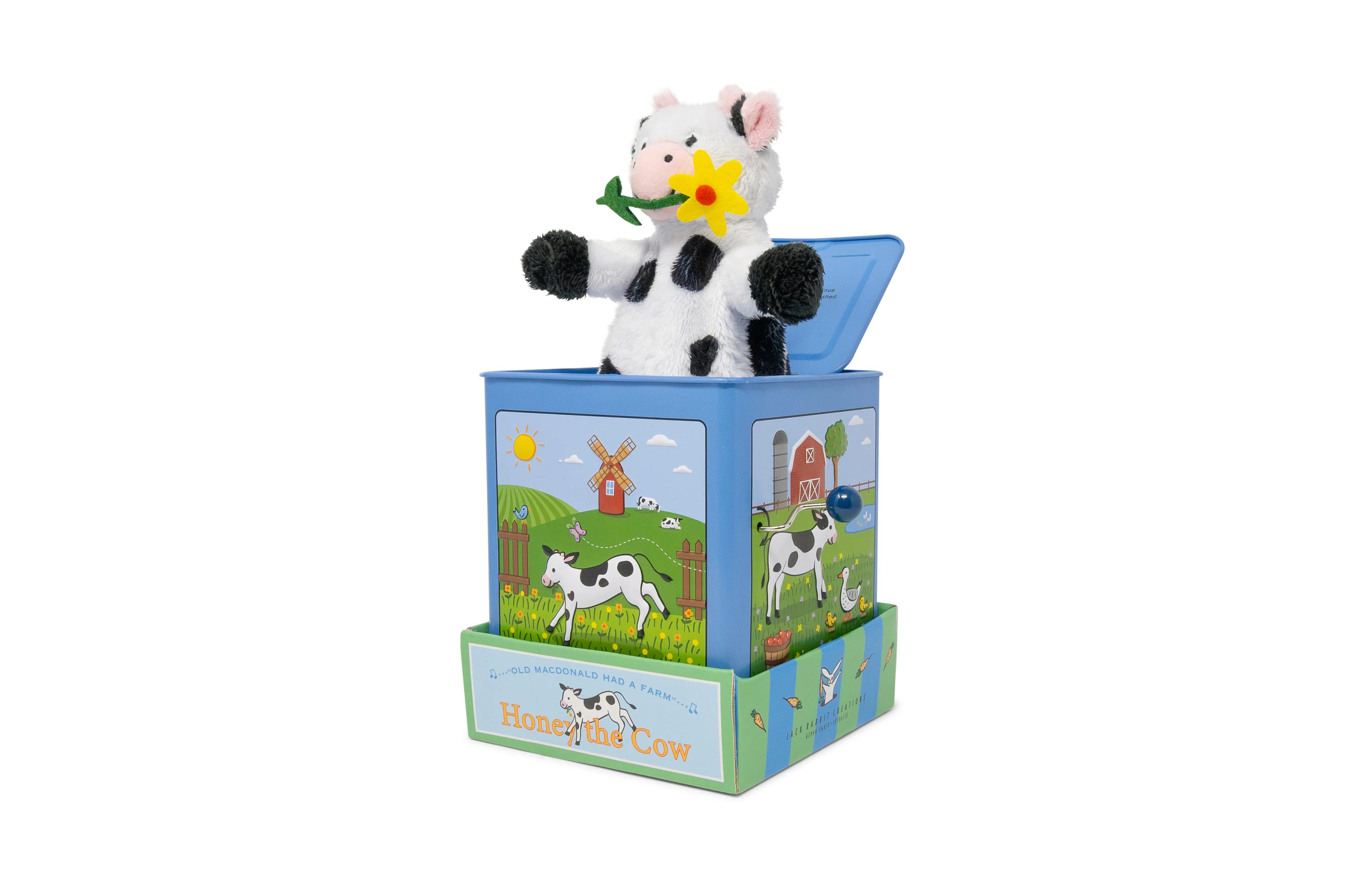 Honey The Cow Jack In The Box – Stevenson's Toys & Games