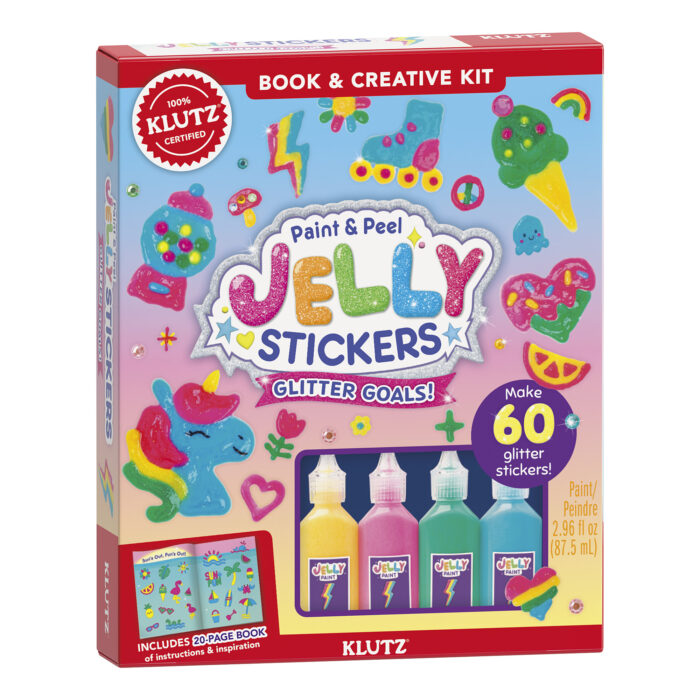Paint and Peel Jelly Stickers: Glitter Goals! – Stevenson's Toys & Games