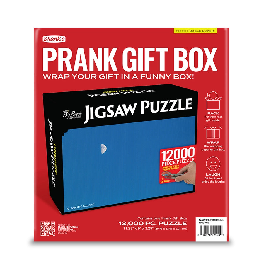 12,000 Puzzle Prank Gift Box – Stevenson's Toys & Games