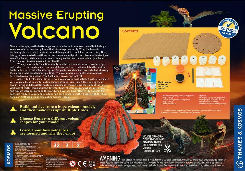 Massive Erupting Volcano – Stevenson's Toys & Games