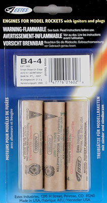 Estes Rocket Engines B4-4 – Stevenson's Toys & Games