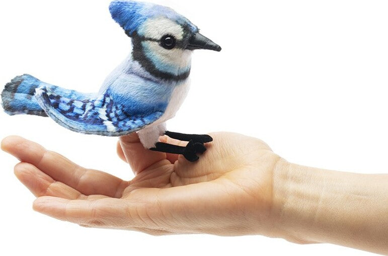 Mini Blue Jay Finger Puppet – Stevenson's Toys & Games