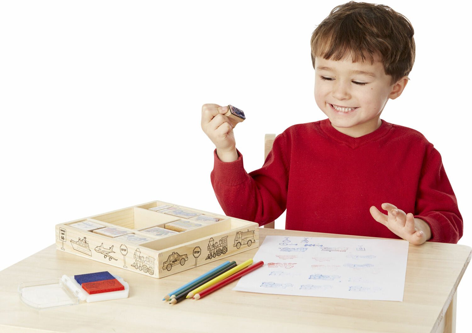 Vehicle Stamp Set – Stevenson's Toys & Games