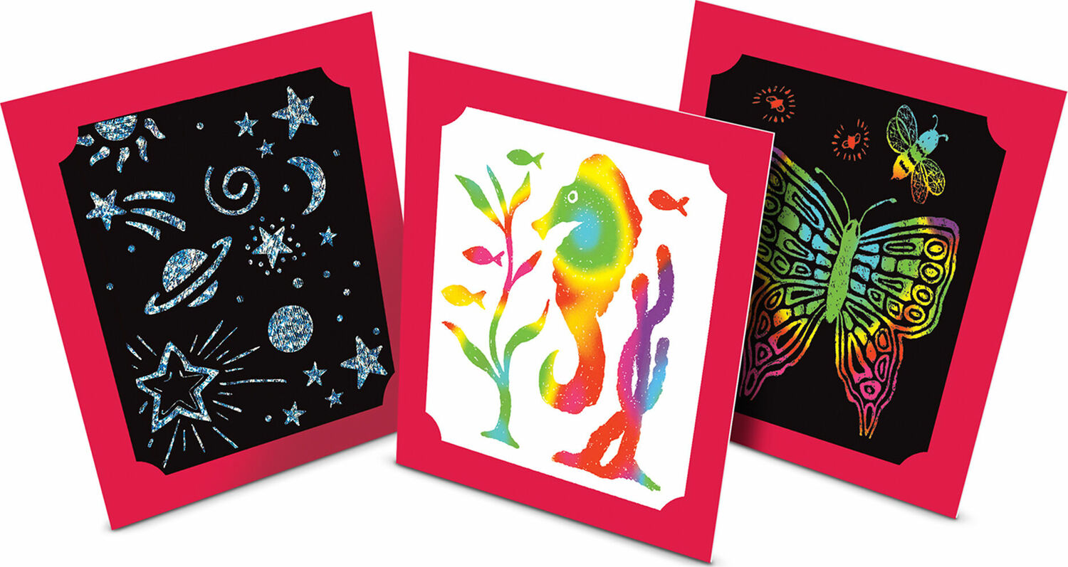 Deluxe Combo Scratch Art Set – Stevenson's Toys & Games
