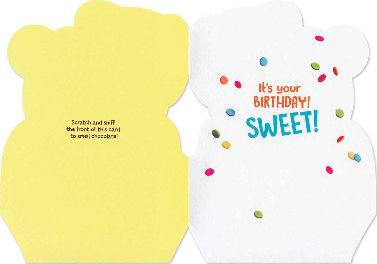 Chocolate Cupcake Scratch & Sniff Card – Stevenson's Toys & Games