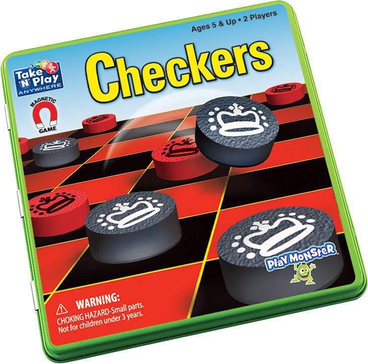 Take and Play Checkers – Stevenson's Toys & Games
