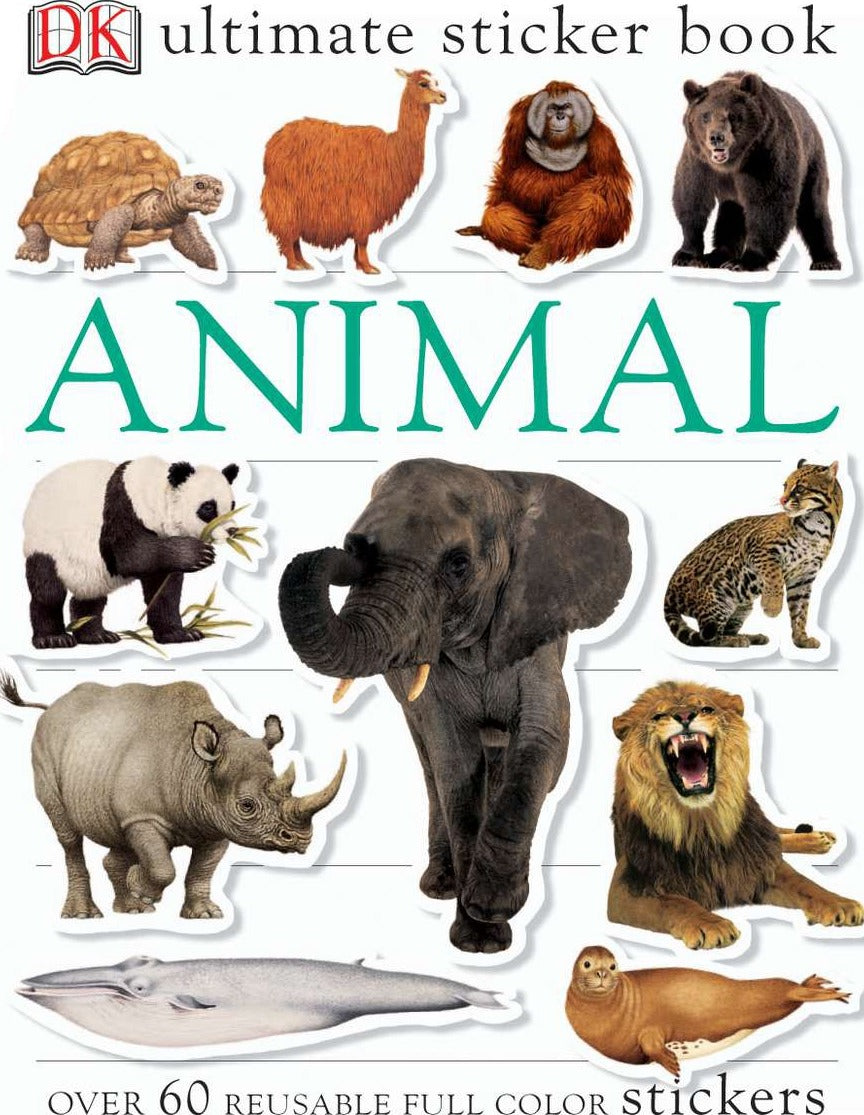 Ultimate Sticker Book: Animal – Stevenson's Toys & Games
